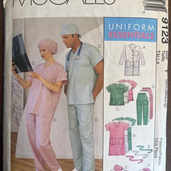 Mens Lab Coat Sewing Pattern - Etsy