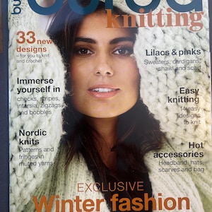 Burda Knitting Magazine Issue No 1 2019 Knit Womens Patterns - Etsy