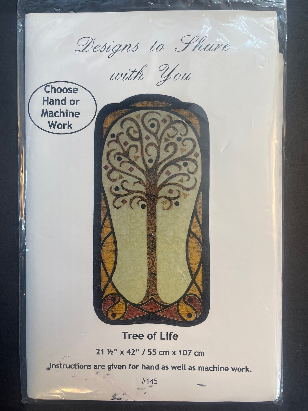 Tree of Life Paper Quilting Pattern Instructions Designs to Share With ...