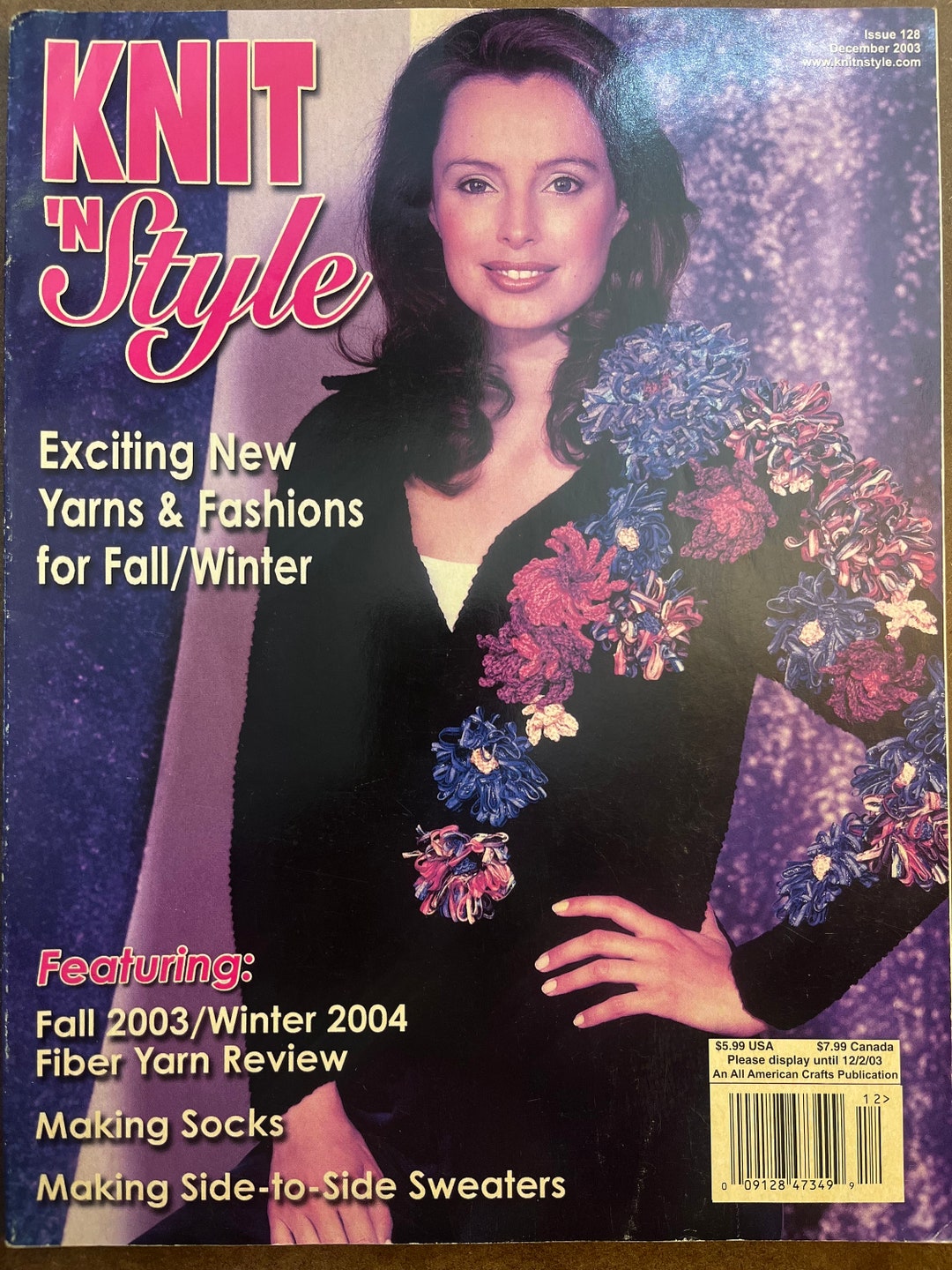 Knit ‘n Style Magazine December 2003 Issue Knit Womens Patterns - Etsy