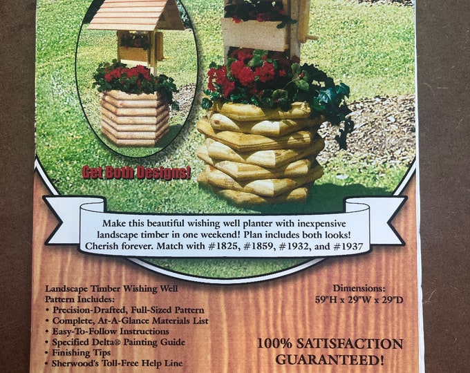 Woodcraft Patterns Sherwood Creations 1931 Landscape Timber Wishing ...