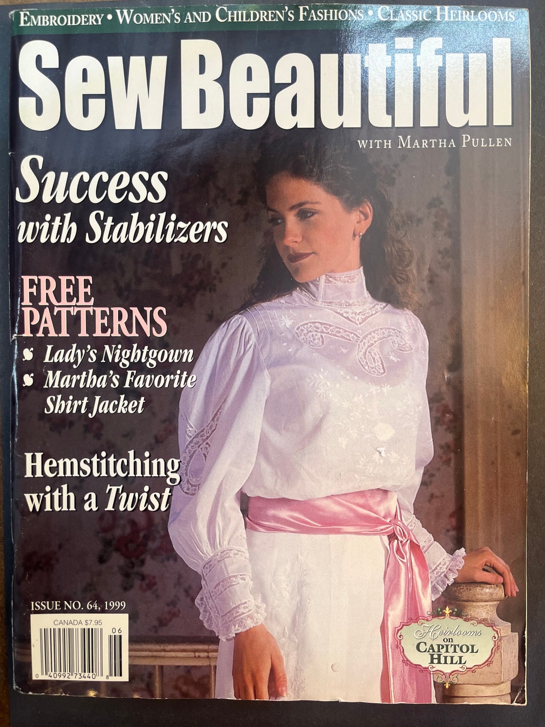 Sew Beautiful With Martha Pullin Embroidery Womens and Childrens ...