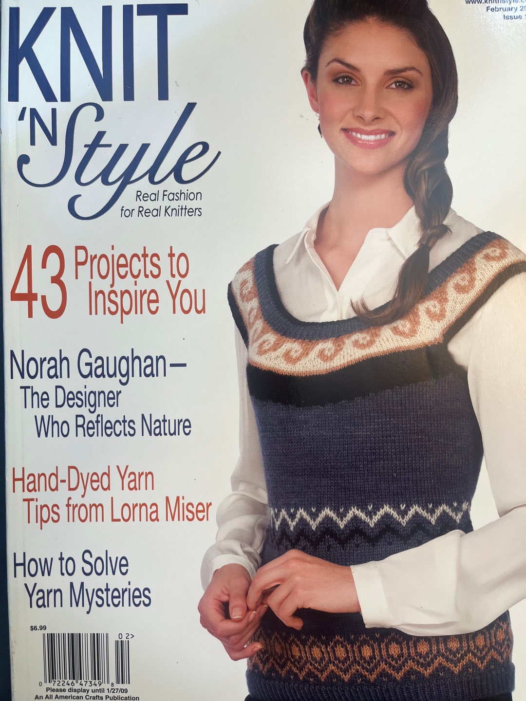 Knit ‘n Style Knitting Magazine Issue February 2009 Knit Womens ...