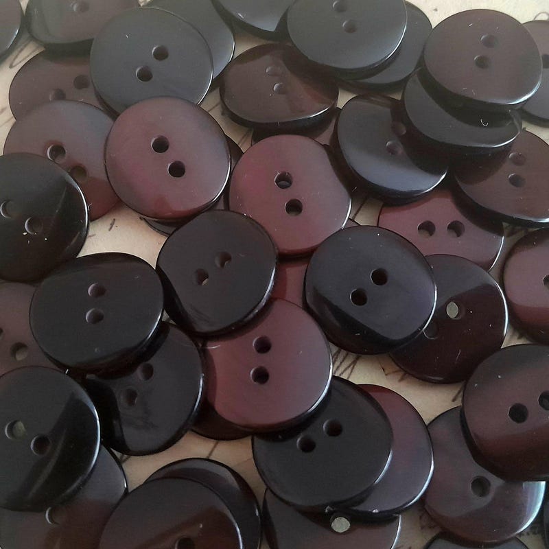 Brown Buttons - Etsy