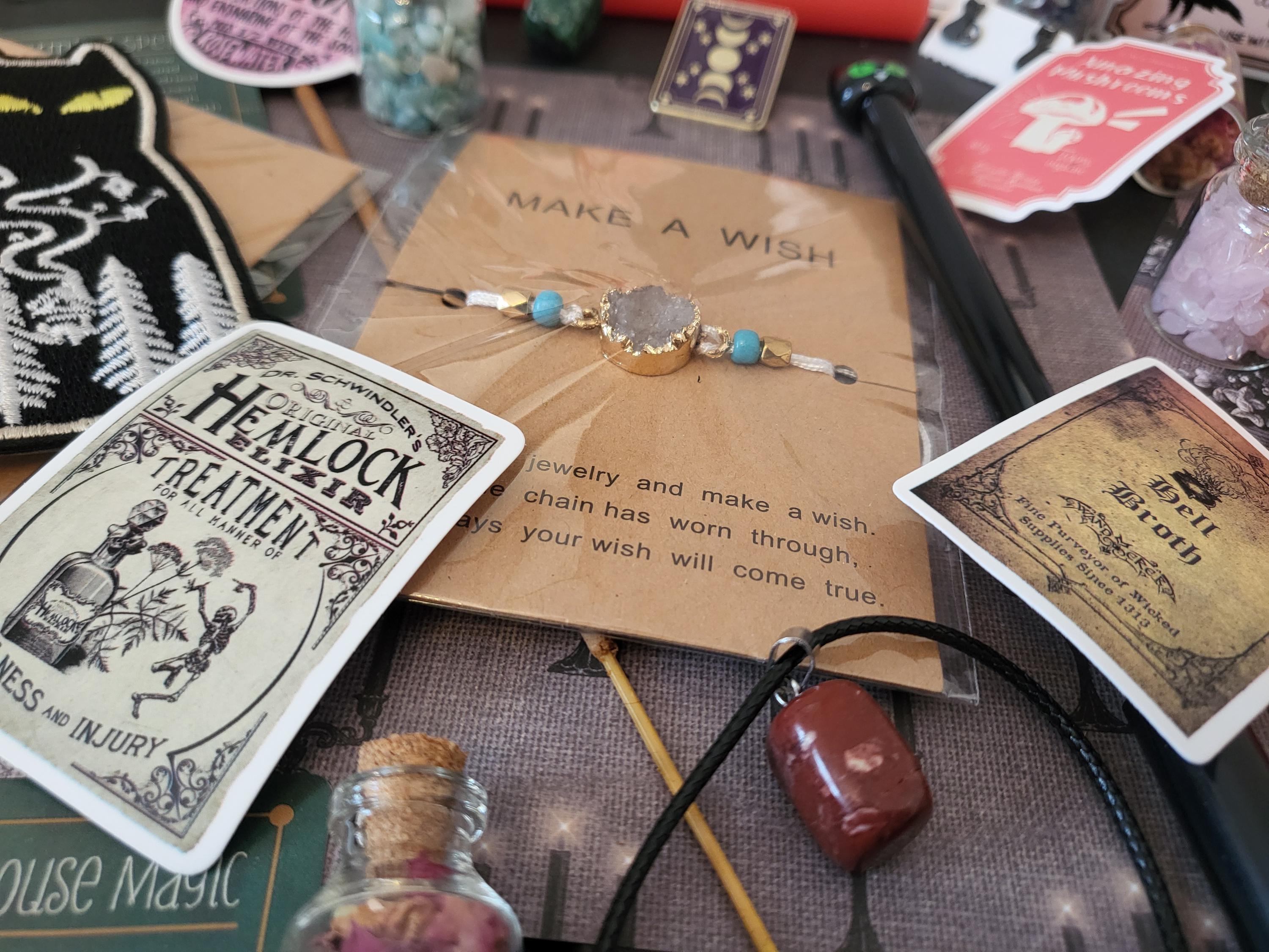 Witch Gift Box. Mystery Gift Box Witch Theme. Fun Witchy Themed Gift ...