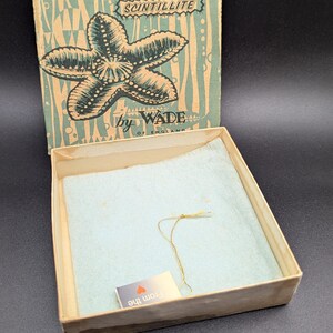 Vintage Starfish Trinket Dish. Scintillite Wade Trinket Dish With ...