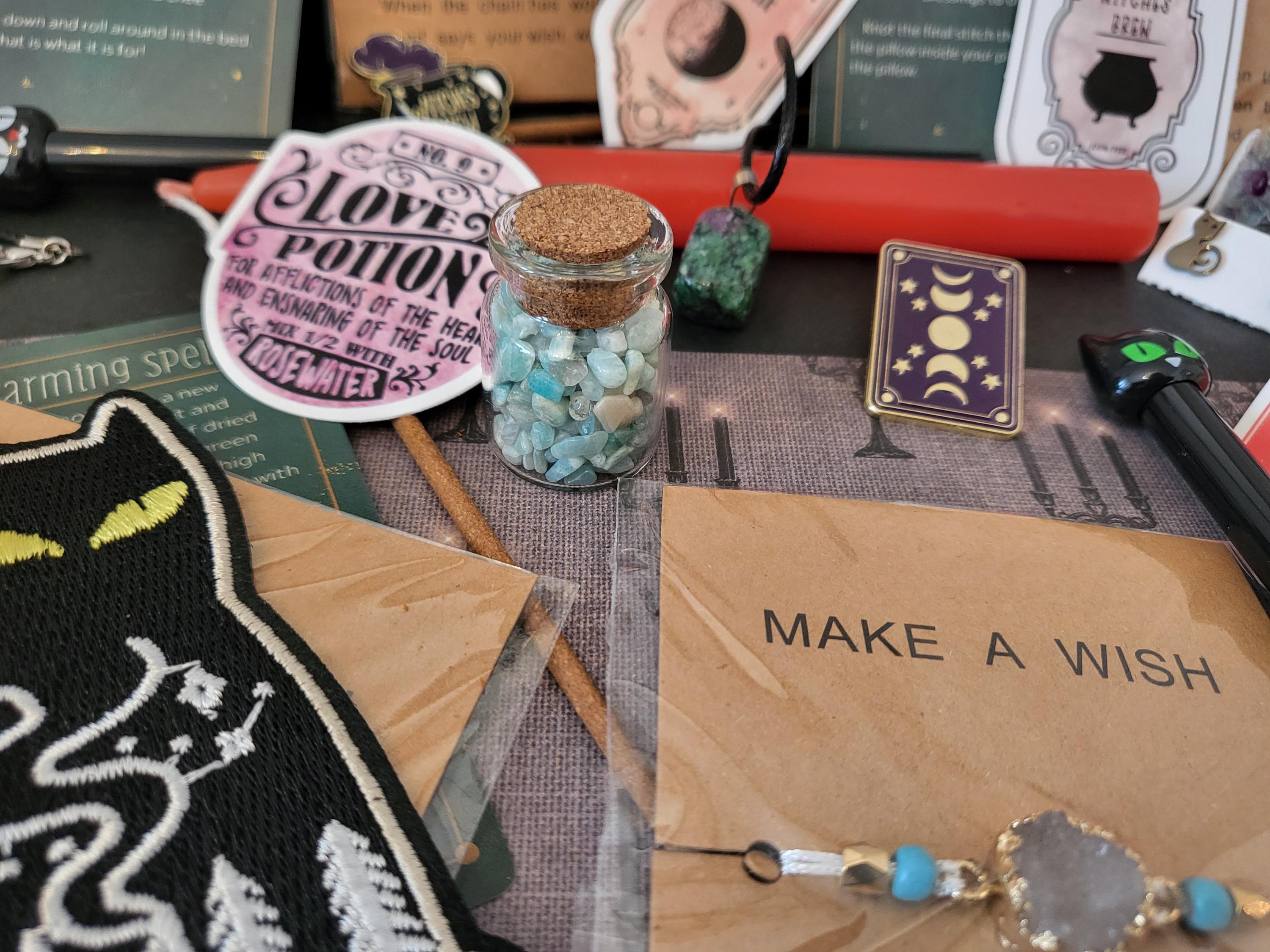 Witch Gift Box. Mystery Gift Box Witch Theme. Fun Witchy Themed Gift ...