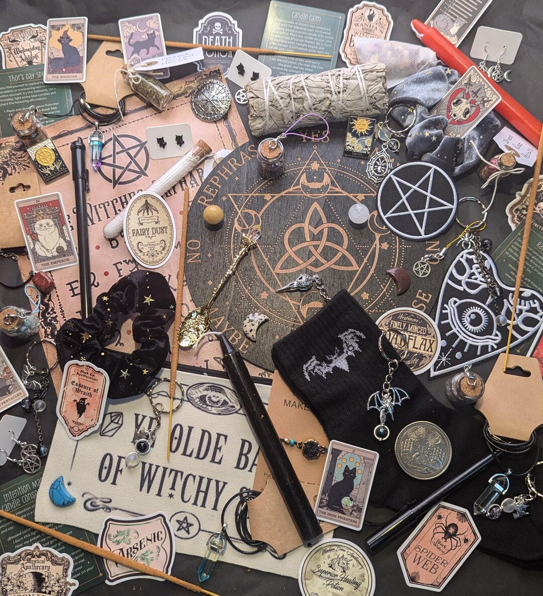 Witch Gift Box. Mystery Gift Box - Witch Theme. Fun Witchy Themed Gift ...