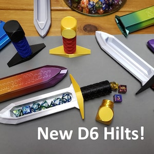 CUSTOMIZABLE Dice Dagger Tray | Dice Storage/box for D&D | Dice Box ...