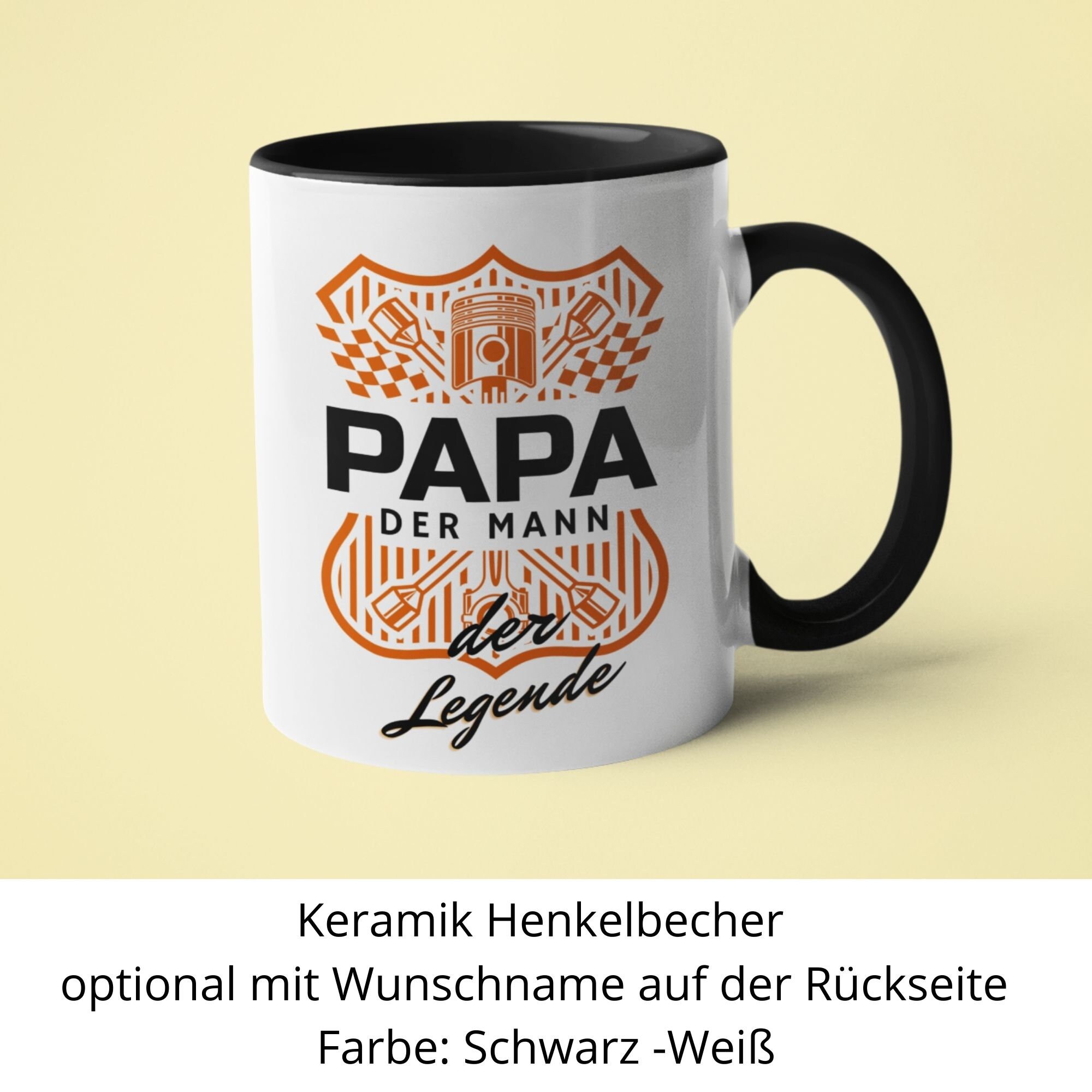 PAPA CUP With Funny Saying & Name. Personal Gift Ideas for the - Etsy UK