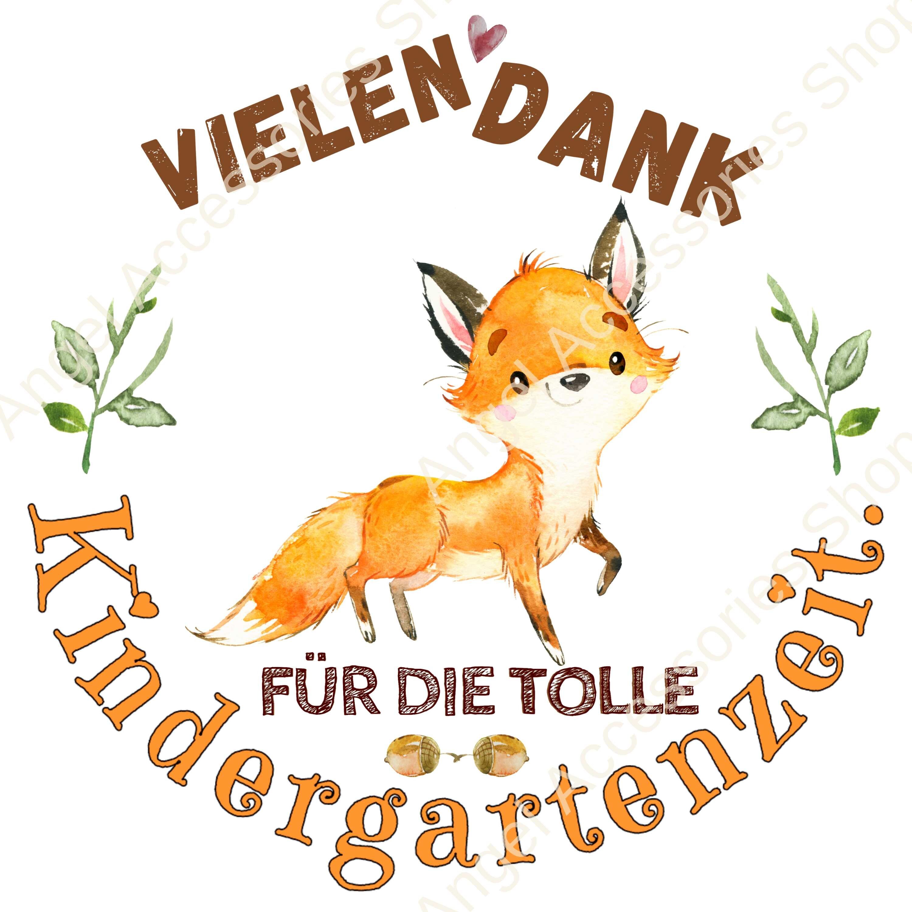 Danke Tasse für Erzieherin Fuchs Design Frech aber Süß | Etsy