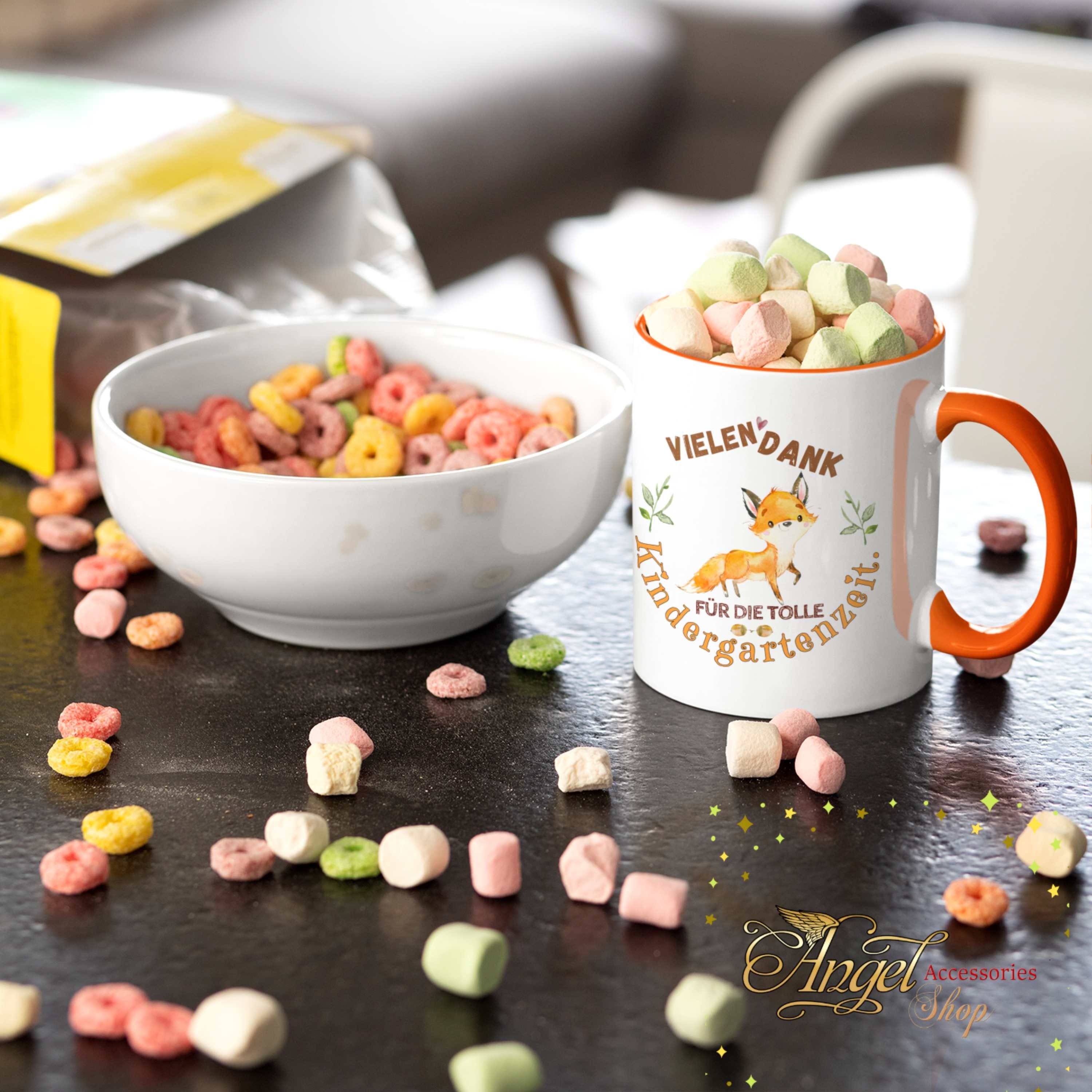 Danke Tasse für Erzieherin Fuchs Design Frech aber Süß | Etsy