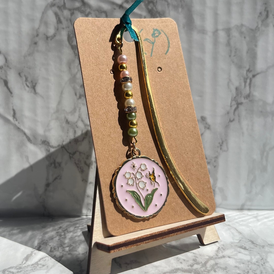 Lily of the Valley Bookmark, Flower Themed Gift for Her, Birthday Gift ...