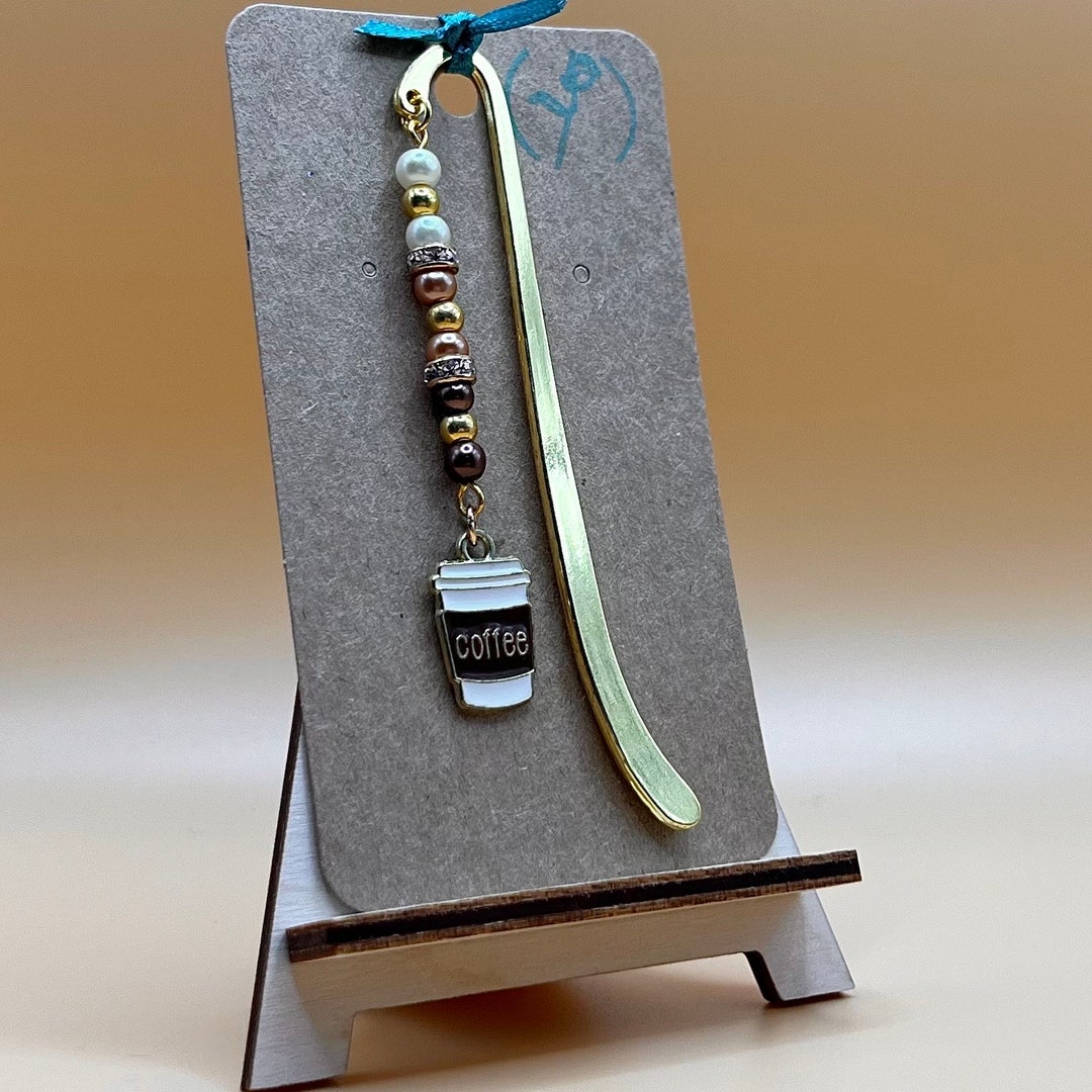 Coffee Cup Bookmark for Teachers, Coffee Lover Gift for Her, Cute ...