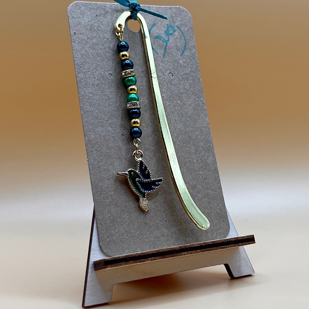 Hummingbird Bookmark for Gardeners, Bird Lover Gift for Her, Cute ...