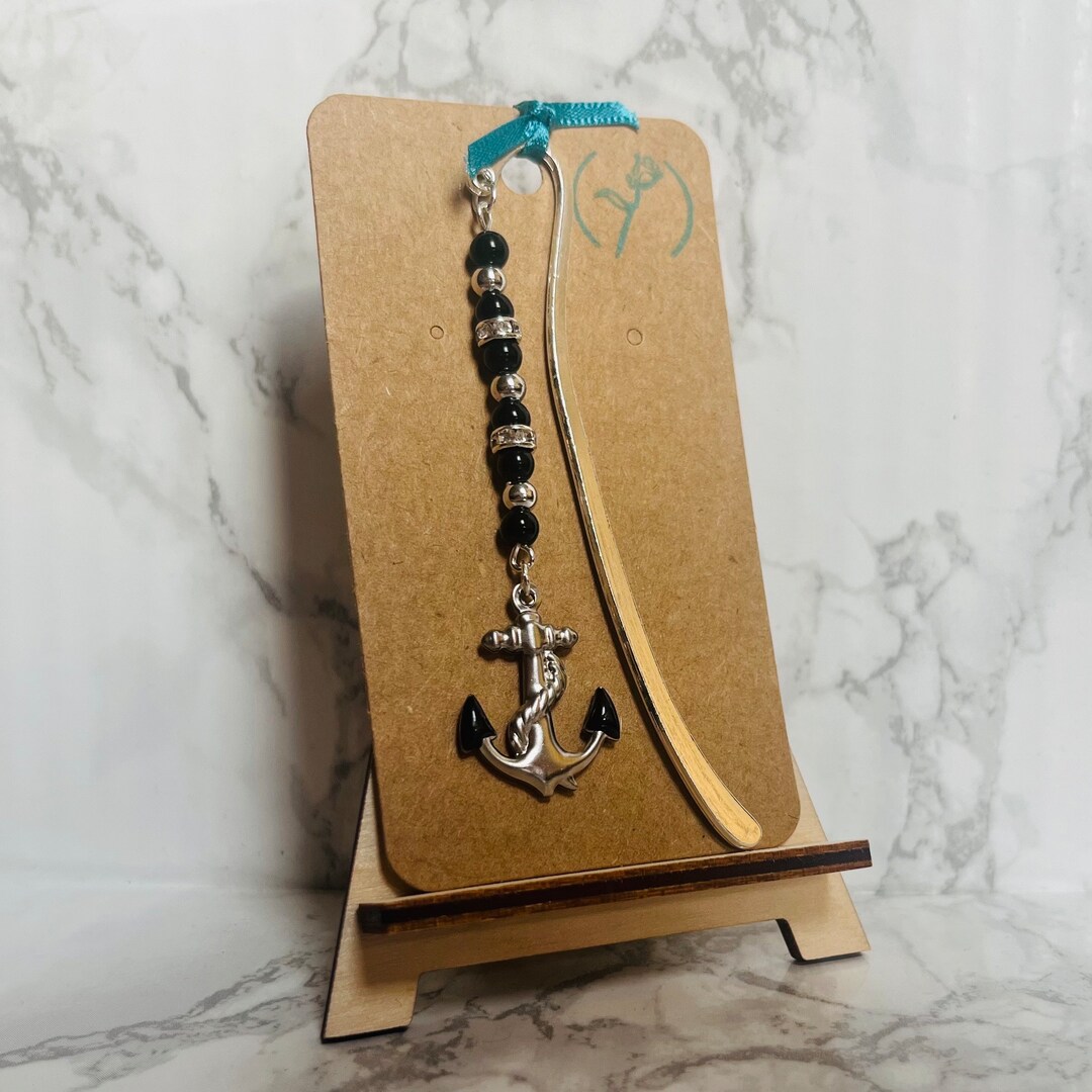 Anchor Bookmark for Teachers, Gift for Sailor, Maritime Gift for Her ...