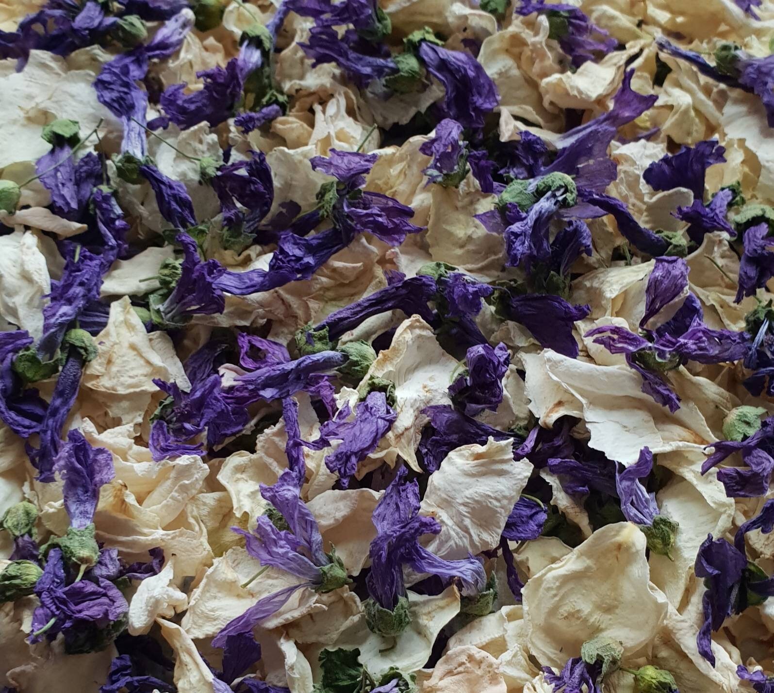 Biodegradable Confetti. 1 Pre Filled Organza Bag. Naturally Dried ...
