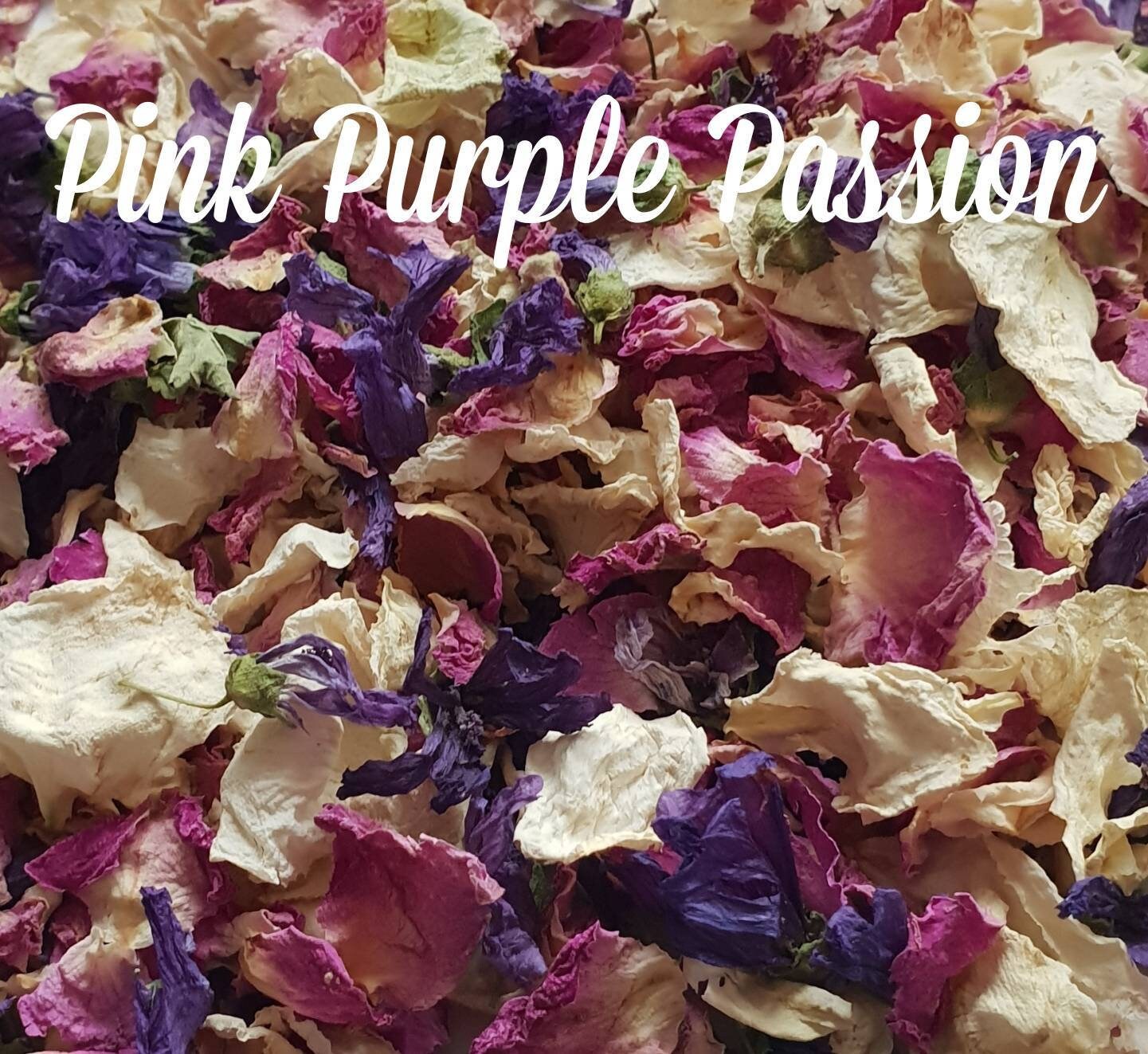 Biodegradable Confetti. 10 Pre Filled Packets. Naturally Dried Flower ...