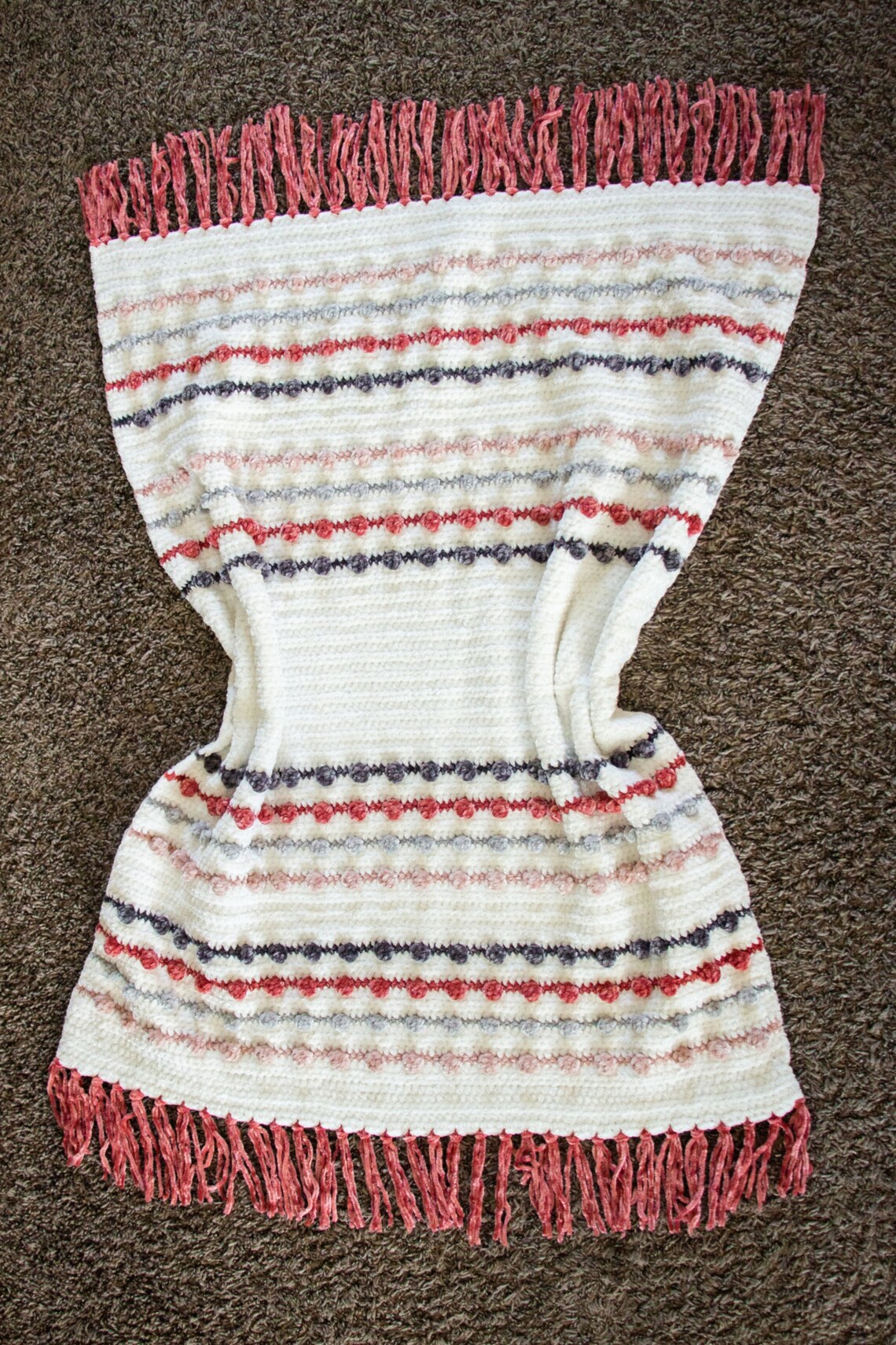 Bobbles and Cream Baby Blanket PATTERN - Etsy