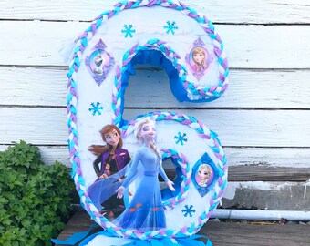 Frozen Number | Etsy