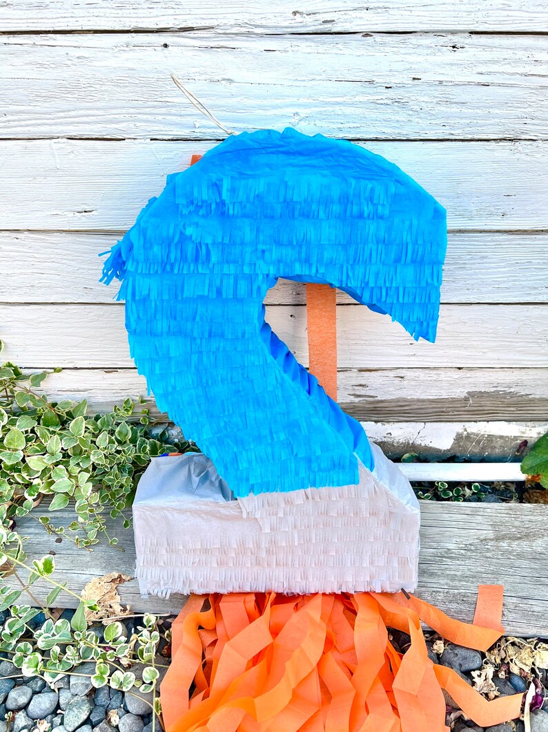 Blippi Number Two Piñata number Available 1-9 - Etsy