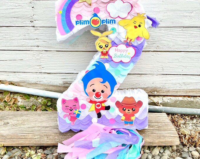 Plim Plim Number Two Piñata - Etsy