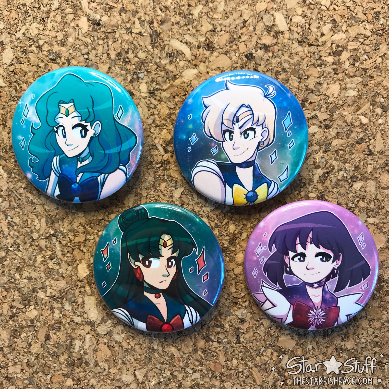 Sailor Moon Buttons | Etsy