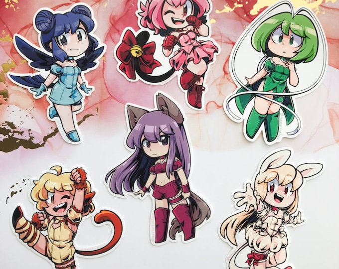 Pegatinas Tokio Mew Mew - Etsy México