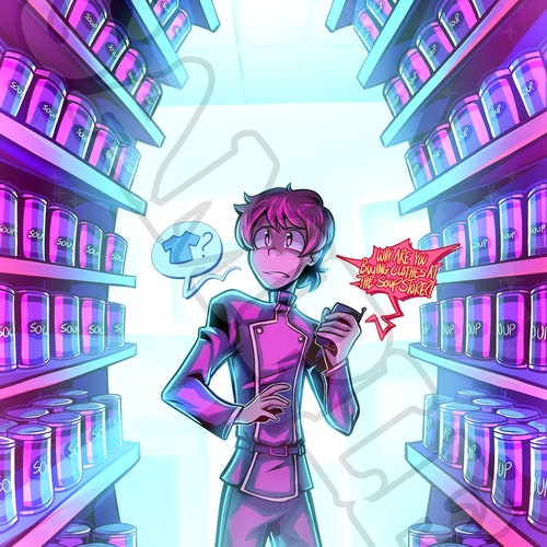 I'm at Soup Meme Laminated Sticker | Etsy