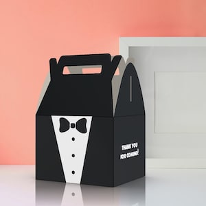 Suit and Bow Tie Party Favor Boxes - Available in Different Colors - Etsy
