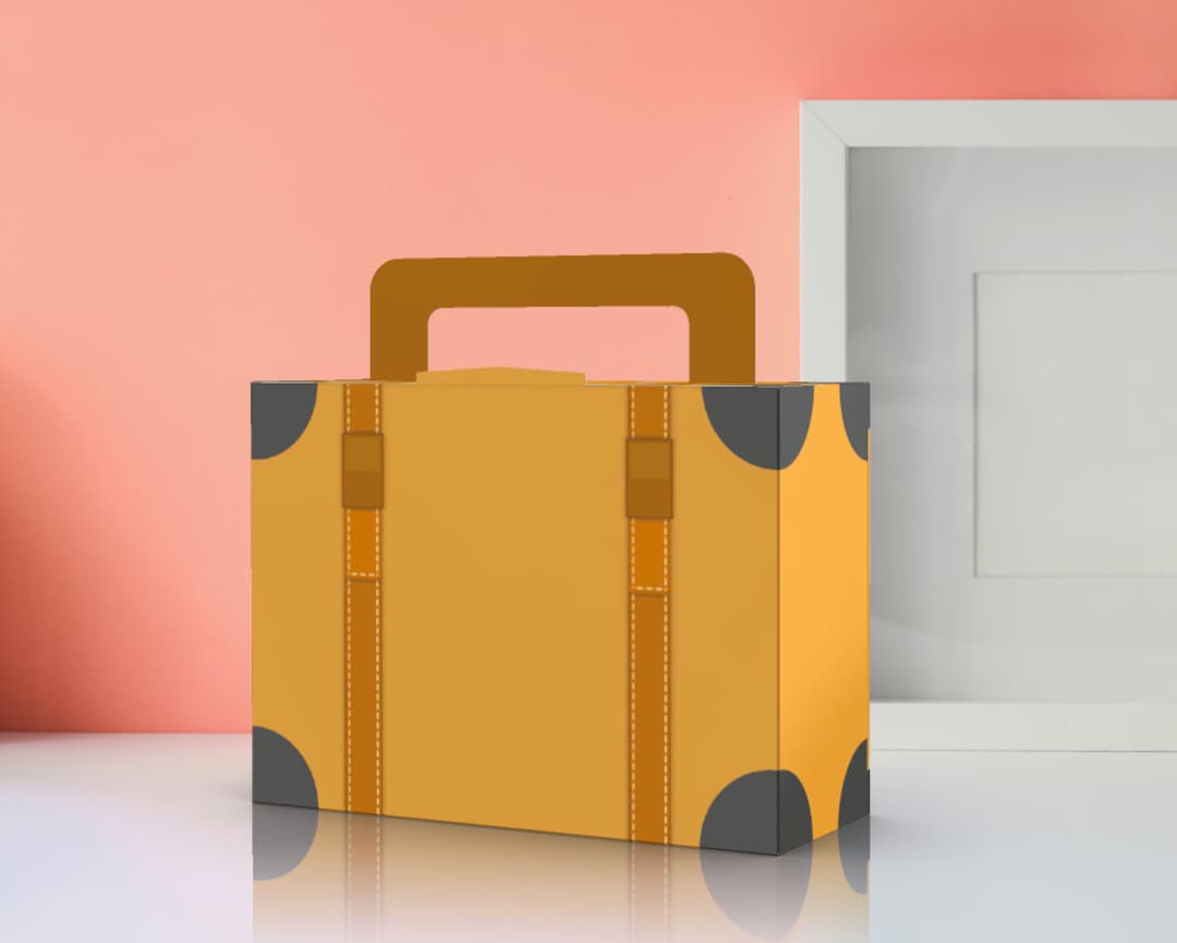 Classic Suitcase Style Party Favor Boxes - Etsy