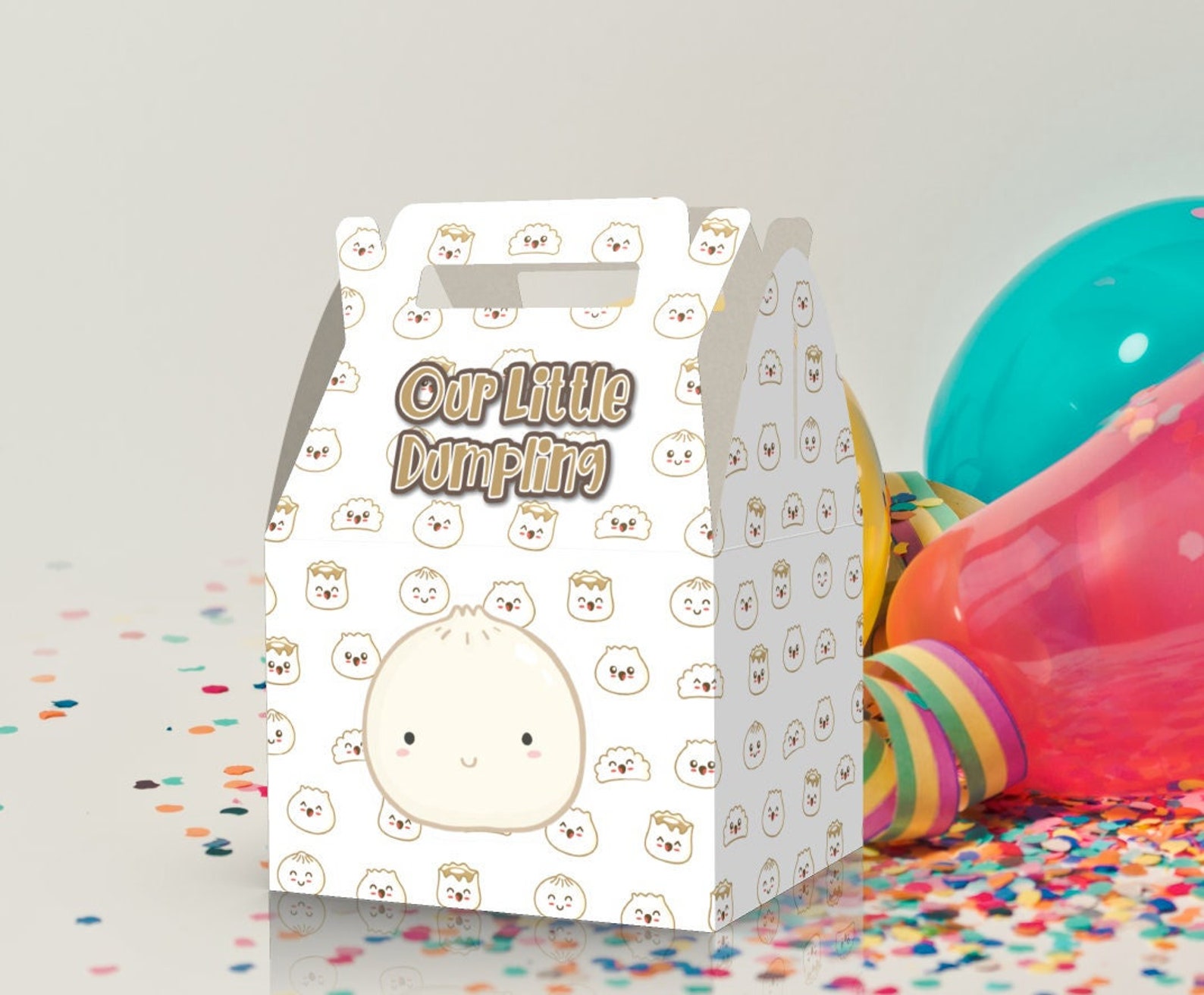 Little Dumpling Theme Party Favor Boxes - Etsy