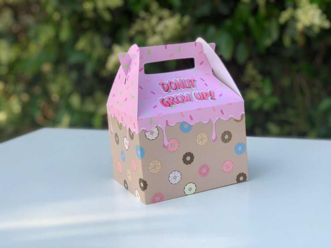 Donut Party Favor Boxes - Etsy