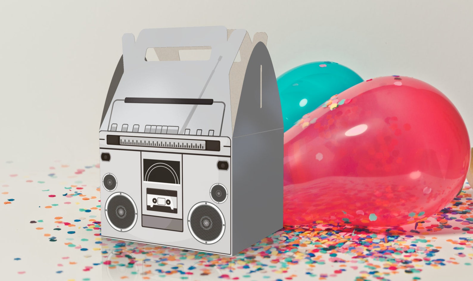 Boombox Dance Party Favor Boxes - Etsy