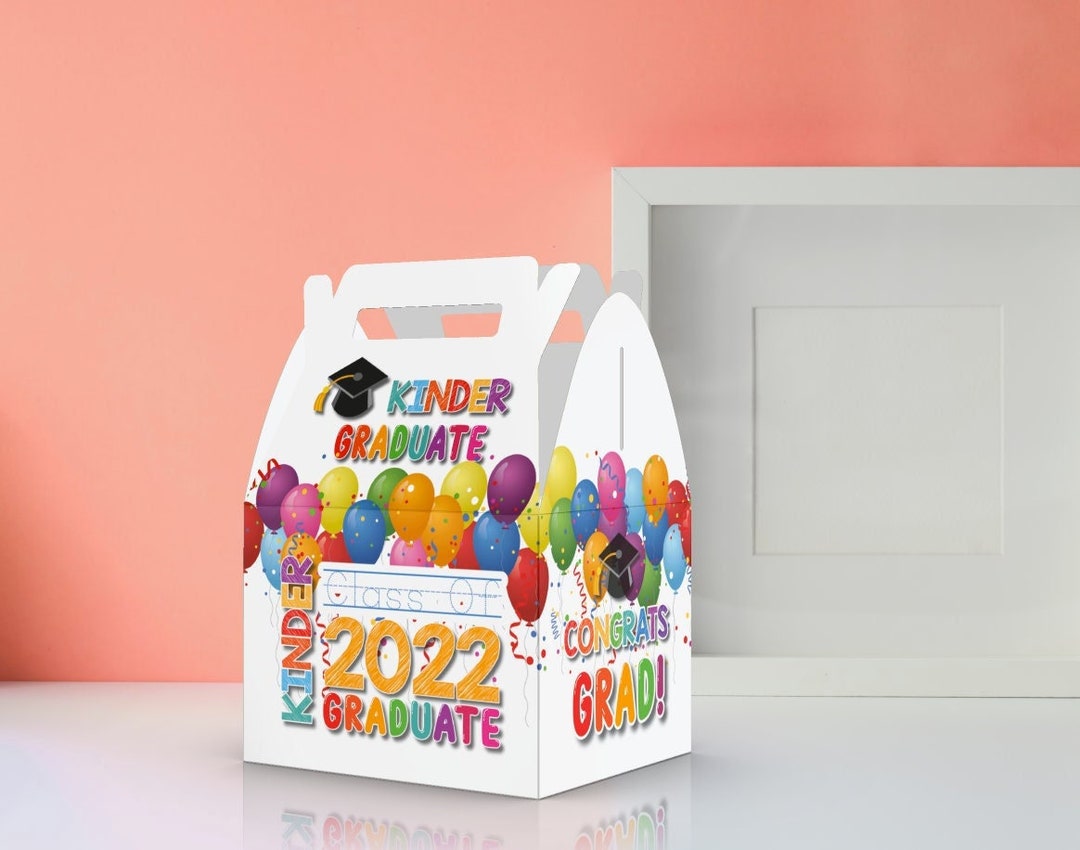 Class of 2022 Graduation Party Favor Boxes - Etsy