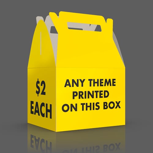Pick Your Theme Party Favor Boxes - Etsy