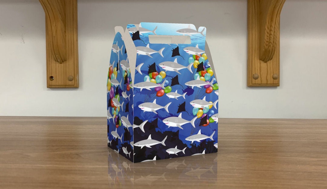 Sharks and Stingrays Birthday-any Year-party Favor Boxes - Etsy