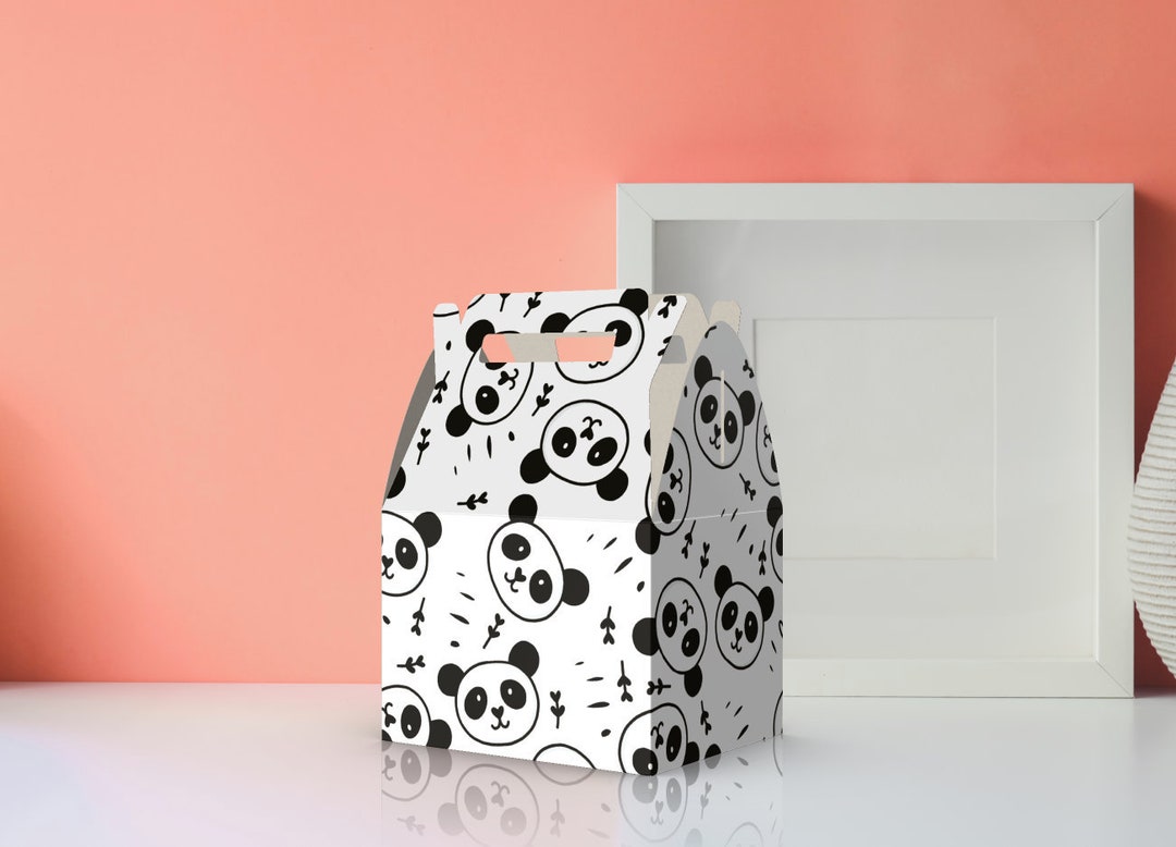 Panda Party Favor Boxes - Etsy