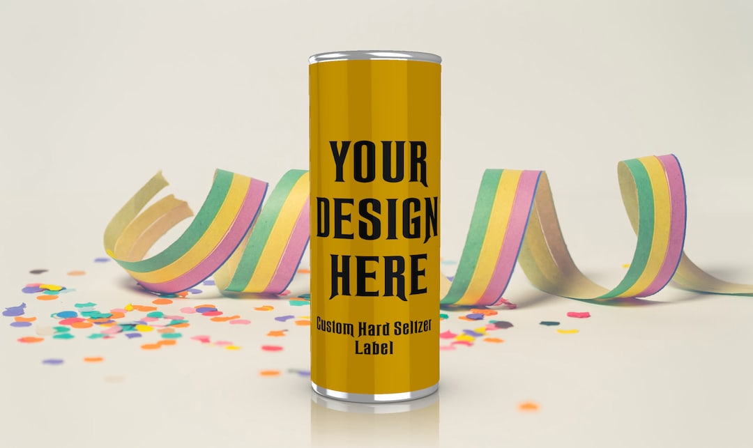 Your Favorite Beverage Can Labels - Personalized Can Labels - Printed ...