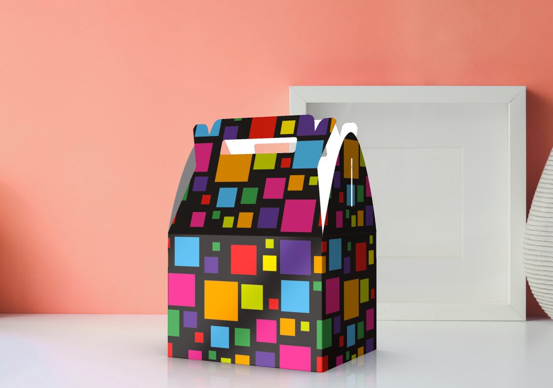 Colorful Party Favor Boxes - Etsy
