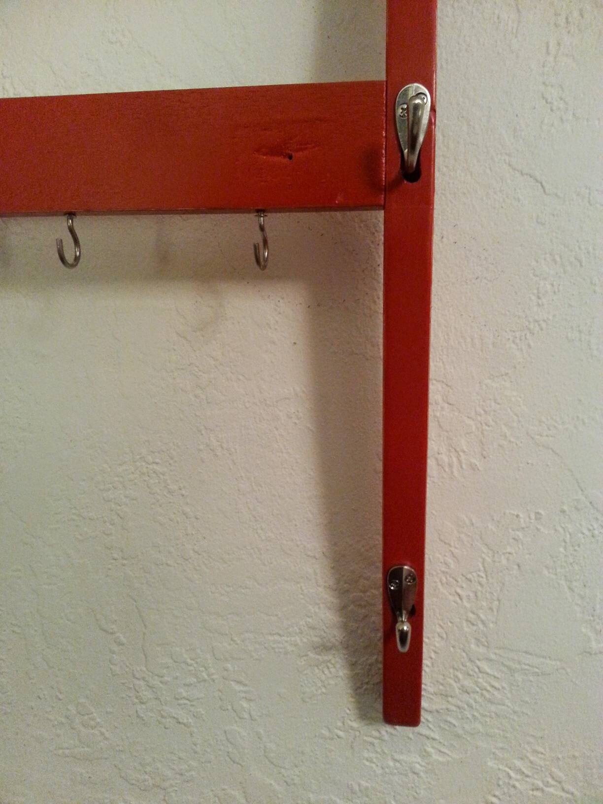 Unique, One of a Kind, Functional Wall Art, Upcycled Mid-century Chair ...