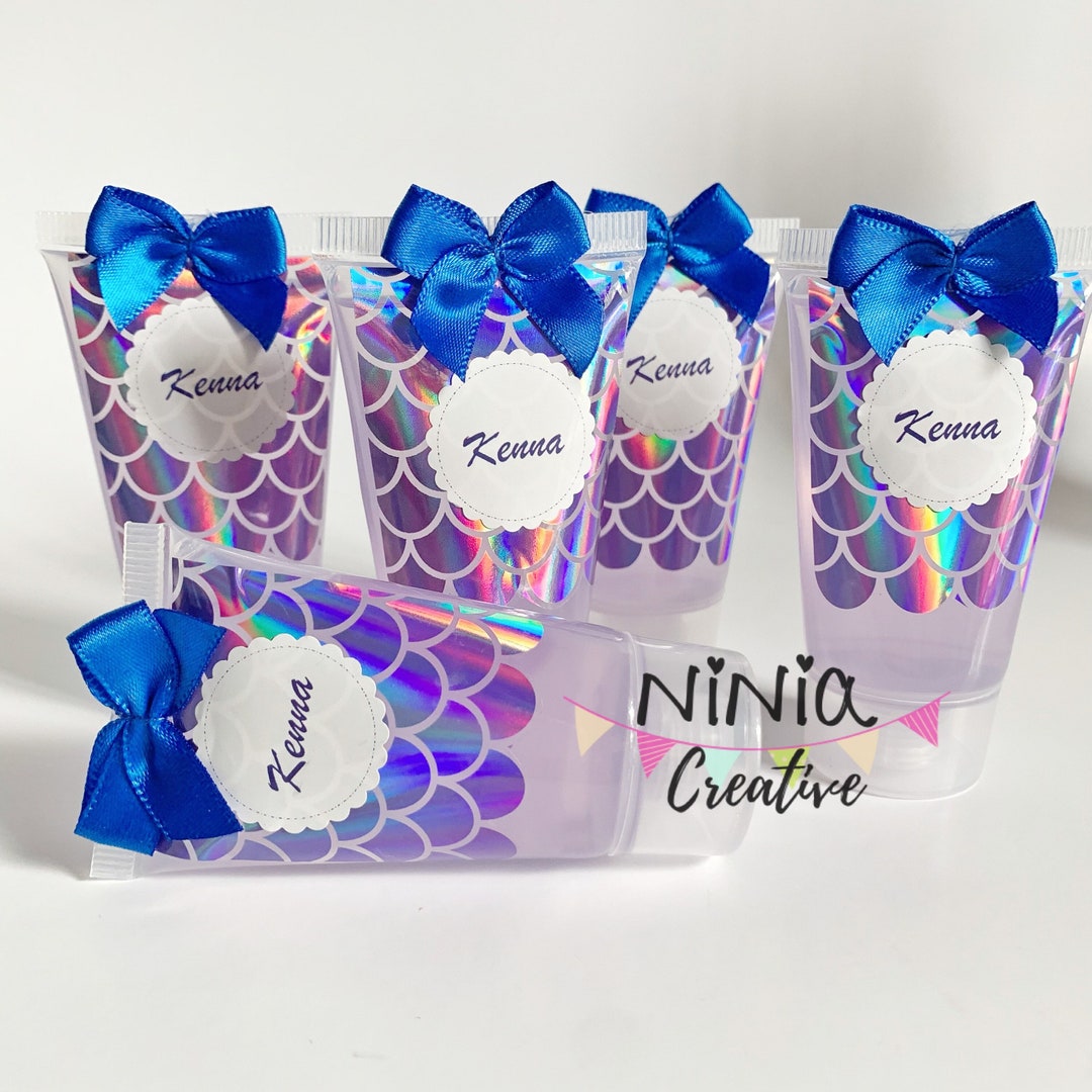 Mermaid Party Favors: Oceanic Bliss Soap in Reusable Plastic Containers ...