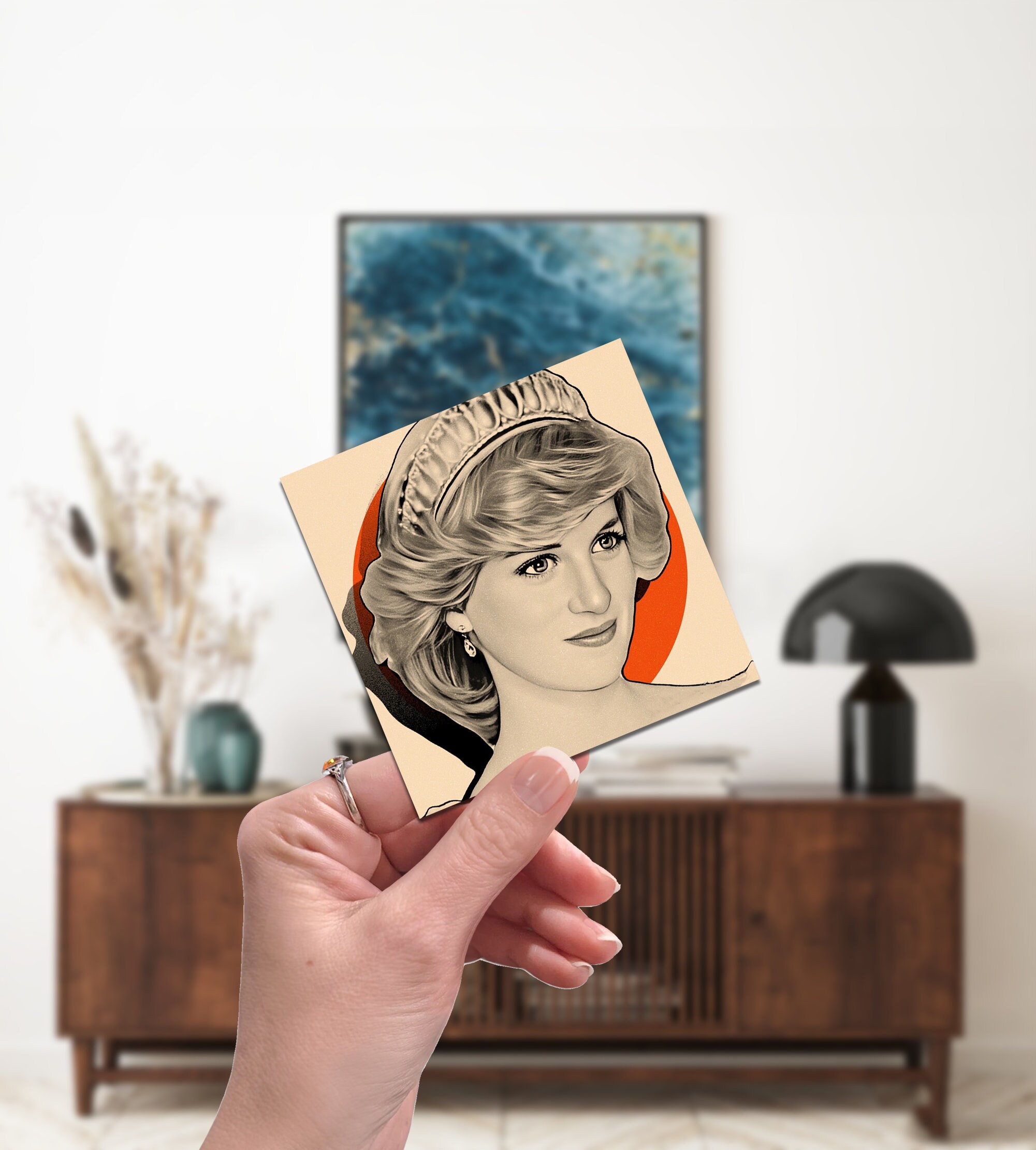 Diana Spencer Stickers, Diana Stickers, British Royal Family Sticker ...