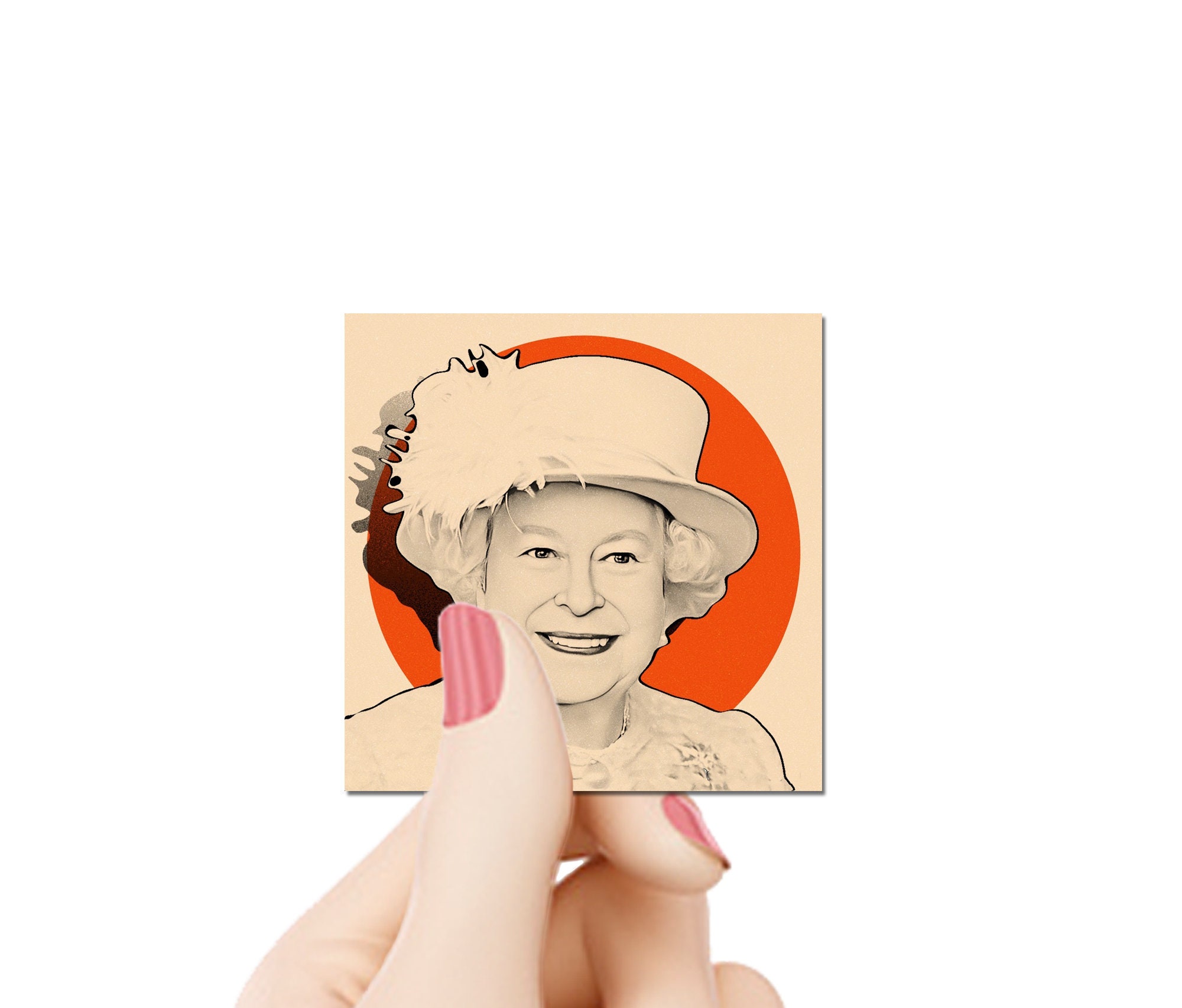 Queen Elizabeth II Stickers, Queen Stickers, British Royal Family ...