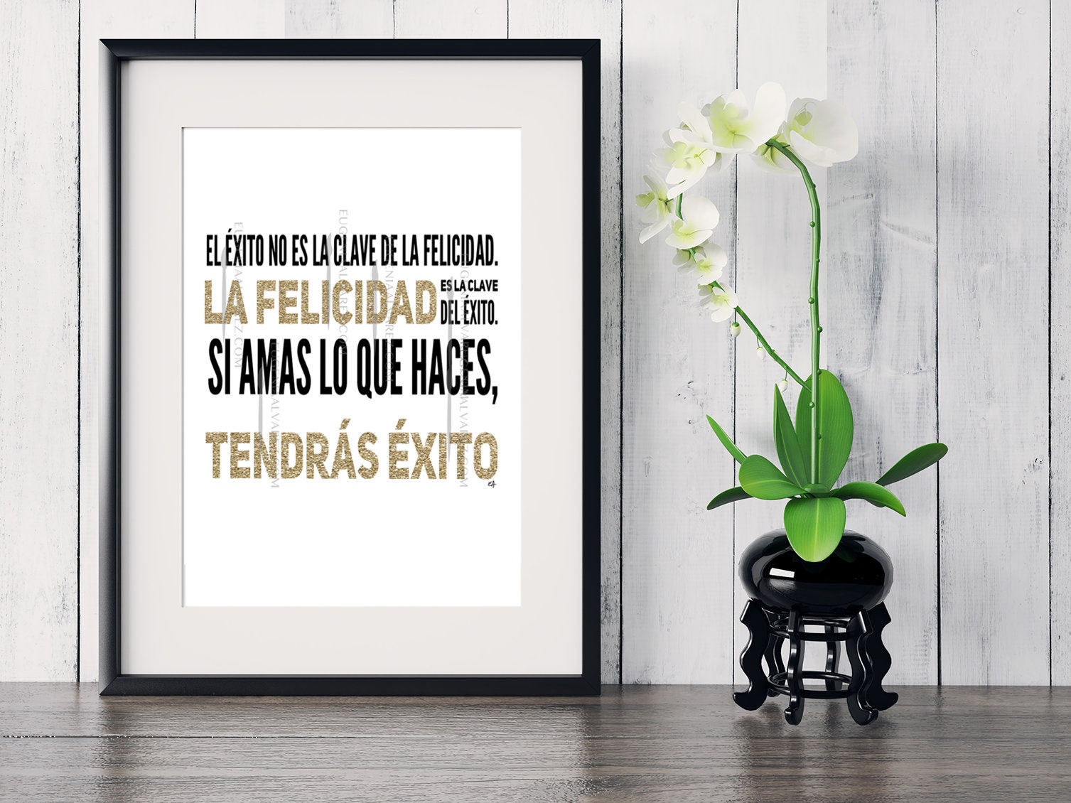Spanish Inspirational Quote Print, Spanish Motivational, Spanish Quote ...
