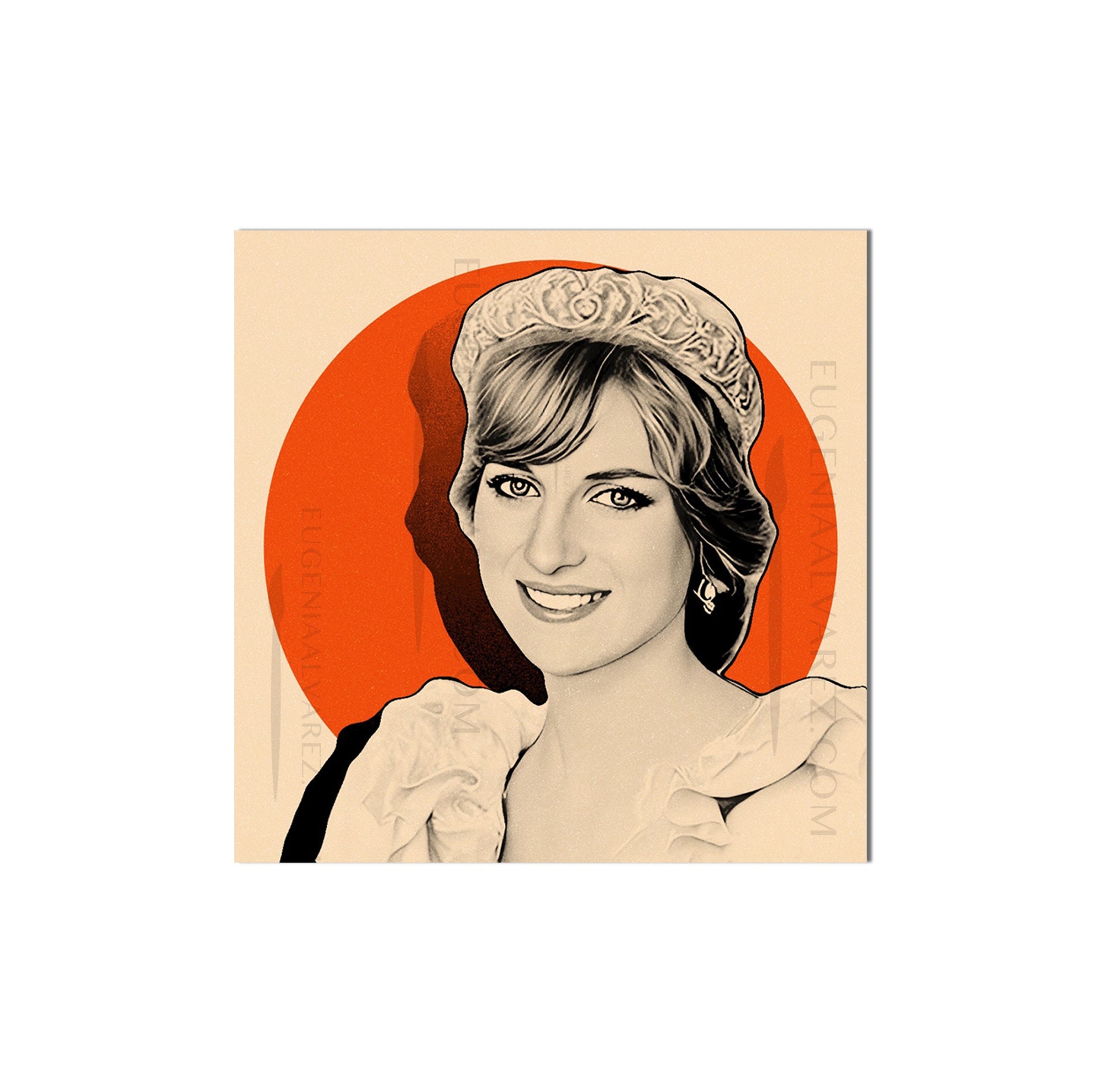 Diana Spencer Stickers, Diana Stickers, British Royal Family Sticker ...