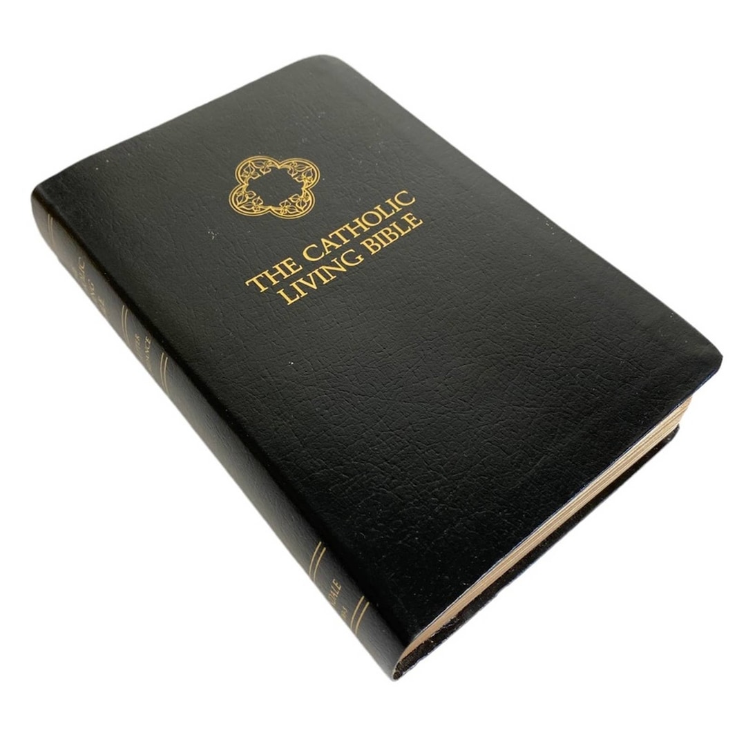 Vintage 1985 Tyndale the Catholic Living Bible Red Letter Concordance - Etsy