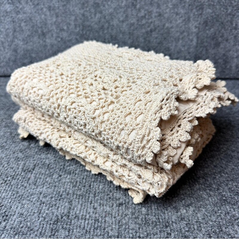 Vintage Cream Shams - Etsy