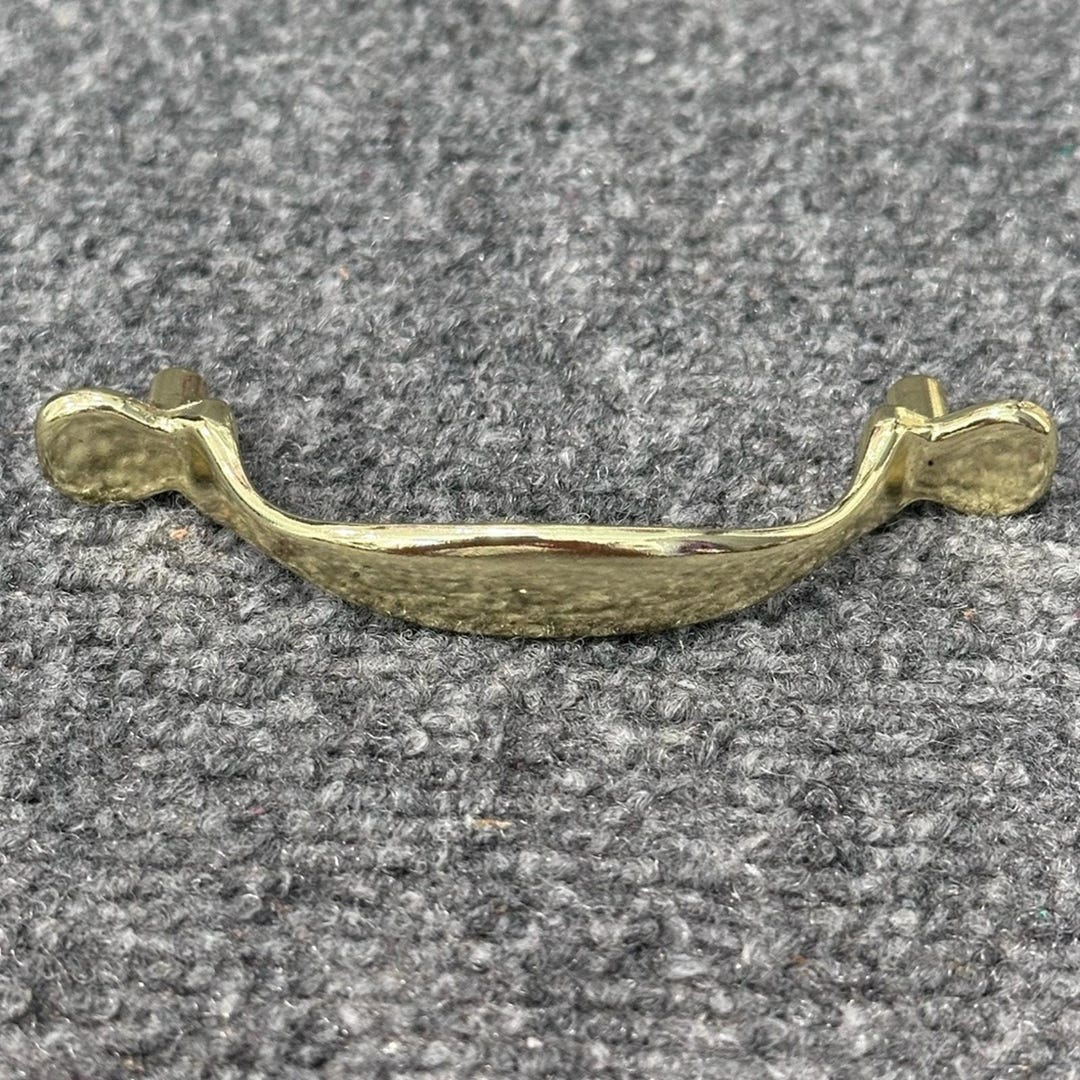 Vintage Gold Tone Drawer Pulls 3” Post to Post Set of 24 Minimalist ...
