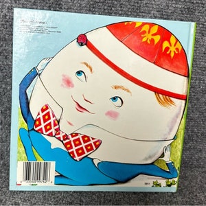 Vintage 1964 the Humpty Dumpty Book Hardcover 8x8.5 Nursery Rhymes ...